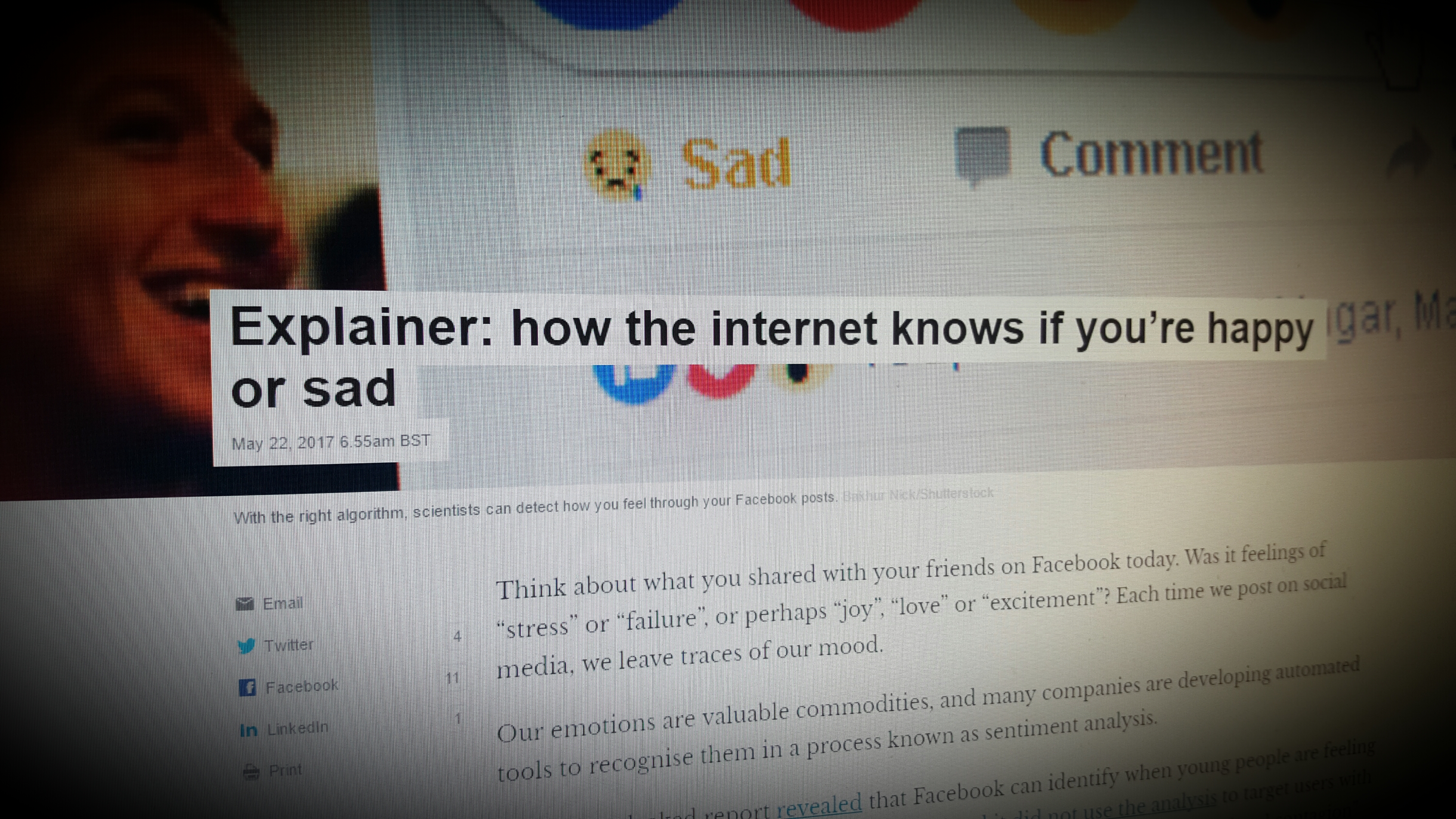 how the internet knows if you’re happy or sad - Simfin | Esafety ...