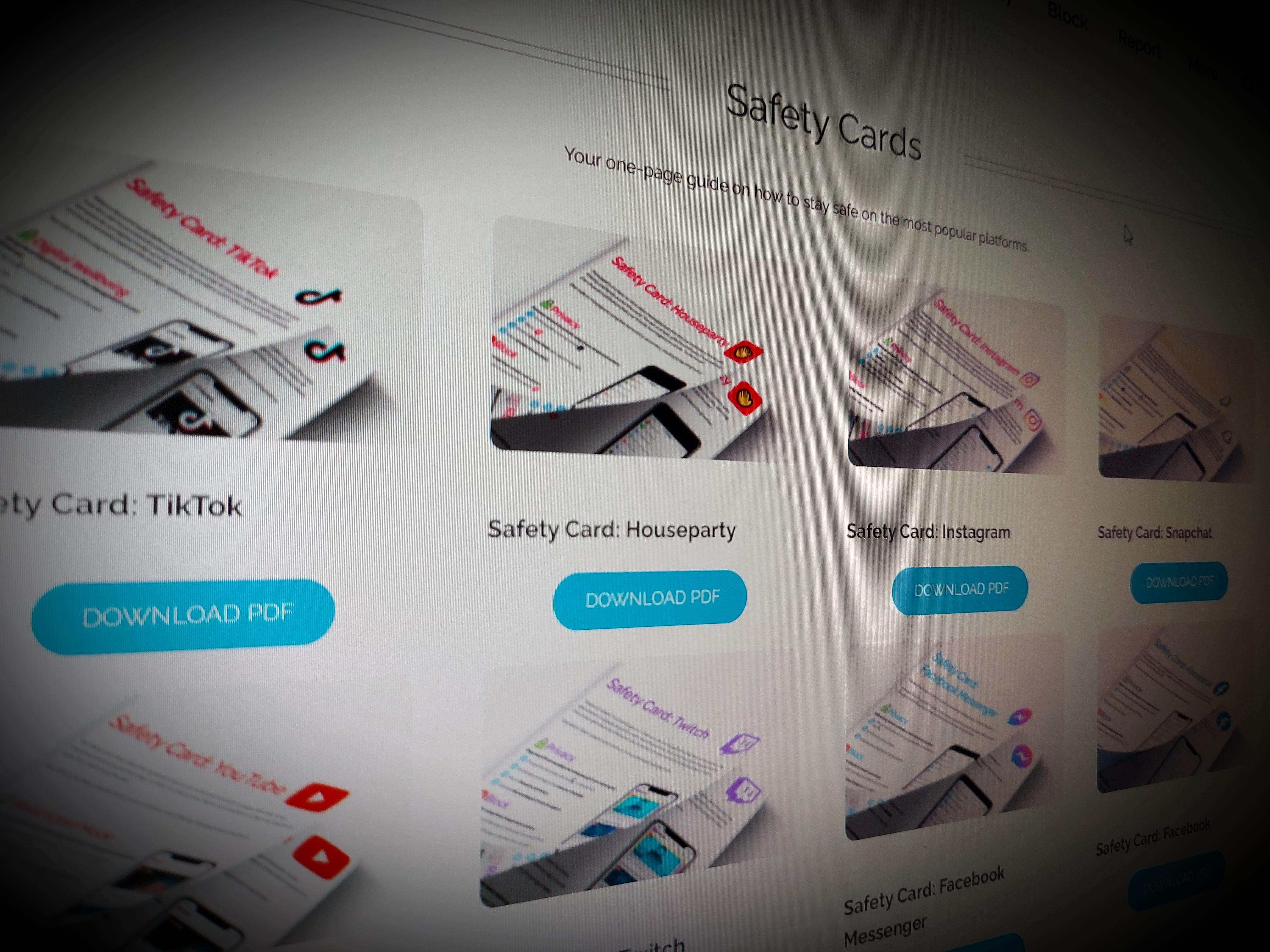 Your one-page guide on how to stay safe on the most popular platforms ...