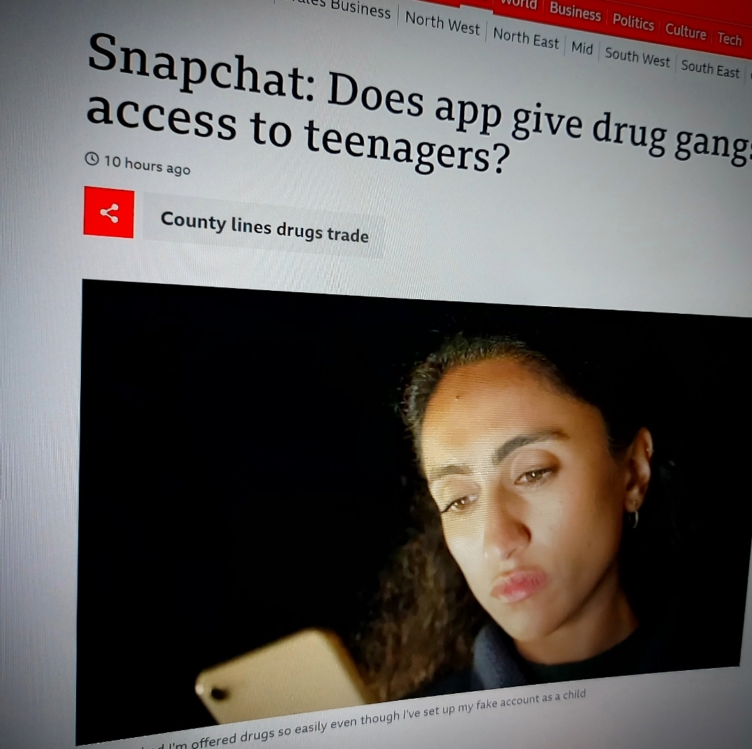Snapchat: Does app give drug gangs access to teenagers? - Simfin ...