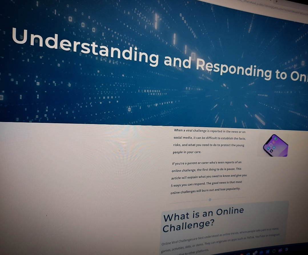 Understanding and Responding to Online Challenges - Simfin | Esafety ...